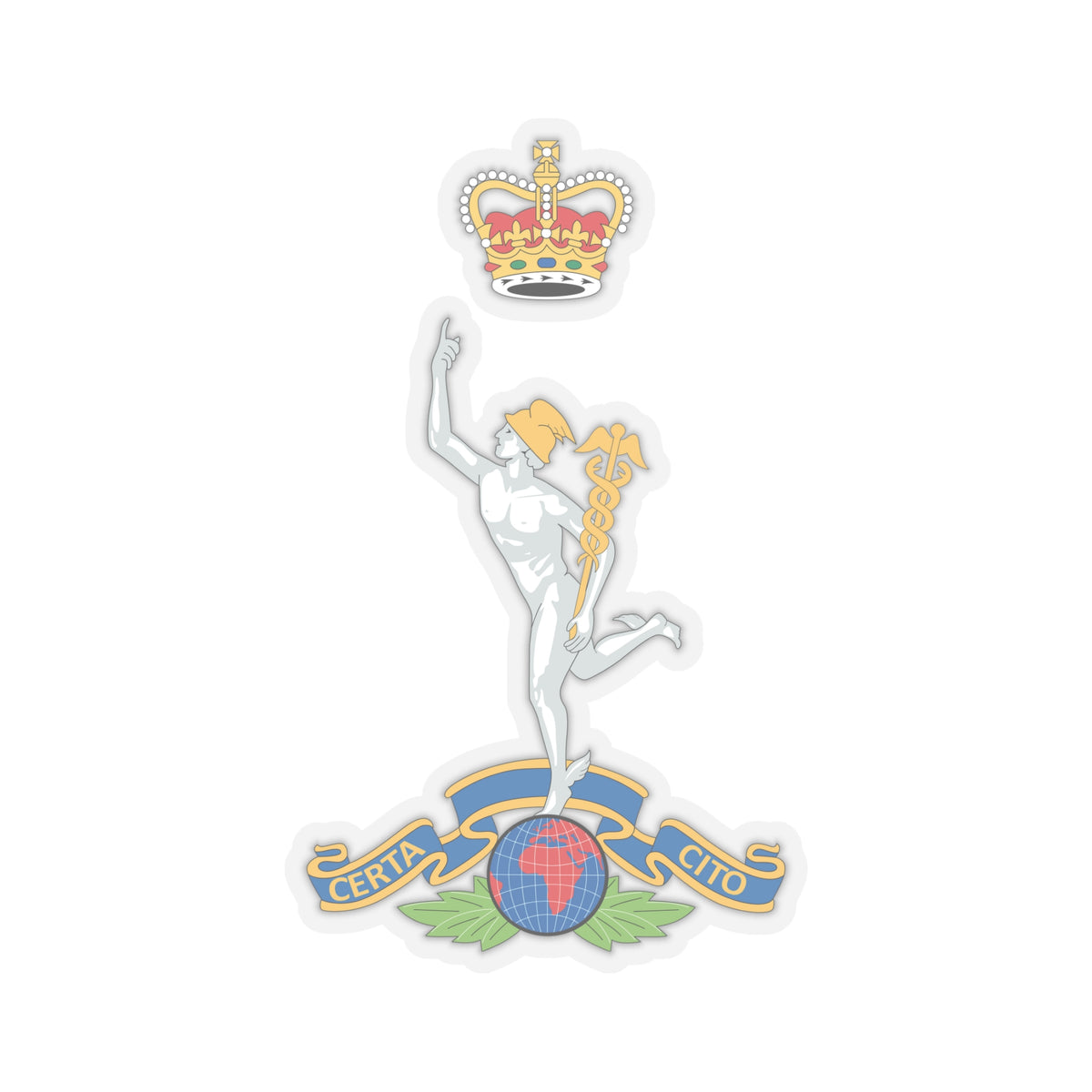 Kiss-Cut Stickers - UK - Royal Corps of Signals - Army of UK wo Txt ...