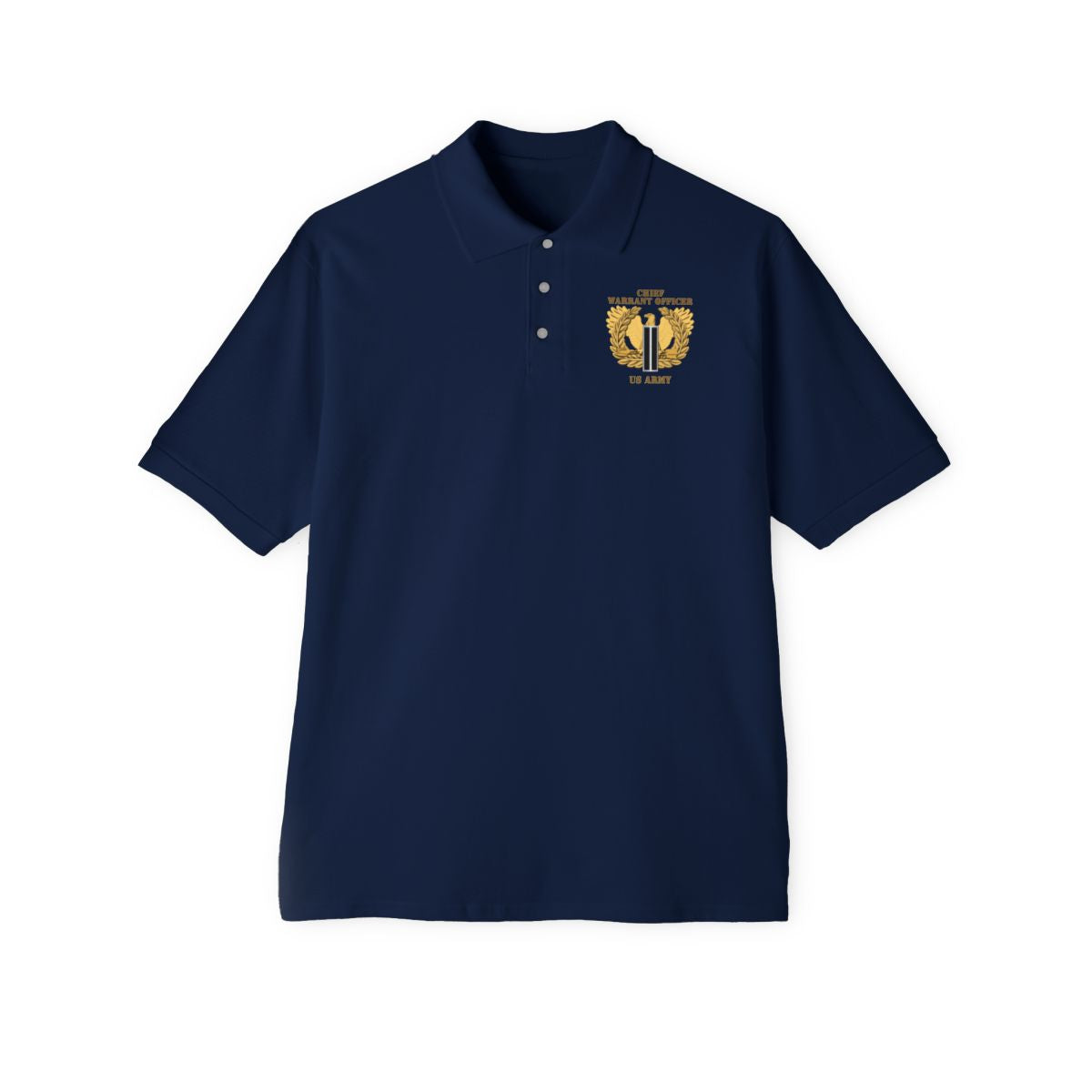 Men's Piqué Polo - Emblem - Warrant Officer - CW6 – MIP Brand Store