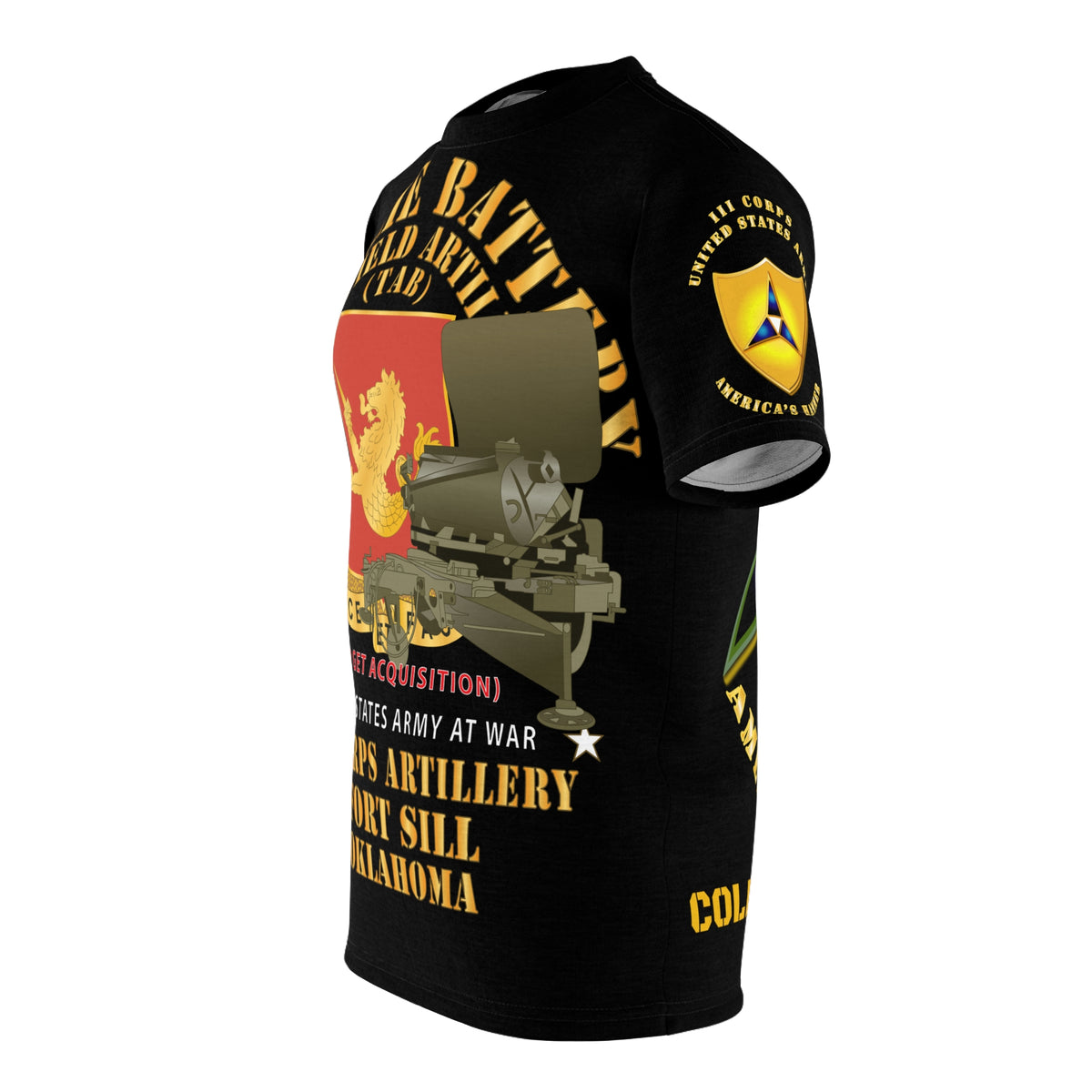 AOP - Army - Charlie Battery, 25th Field Artillery (Tab) - DUI - III C ...