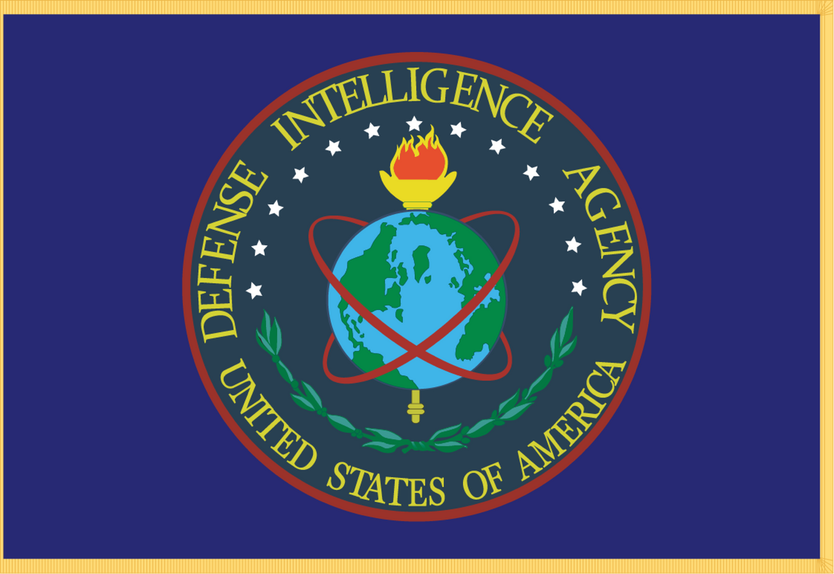 Rectangle Flags - Govt - Defense Intelligence Agency - DIA - Medium Bl ...