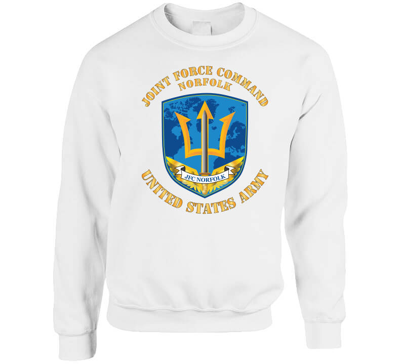 Army - Joint Force Command - Norfolk X 300 Classic T Shirt, Crewneck S ...