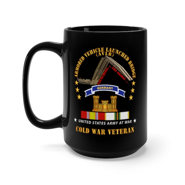 Black Mug 15oz - Armoured Vehicle Launcher Bridge (AVLB) - Launching ...