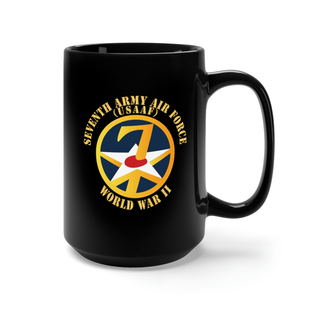 Black Mug 15oz - SSI - AAF - 7th Air Force - WWII - USAAF x 300 – MIP ...