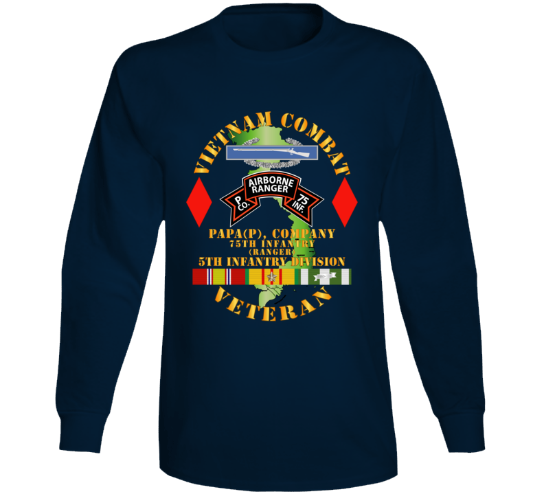 Army - Vietnam Combat Vet - P Co 75th Infantry (Ranger) - 5th Inf Div ...
