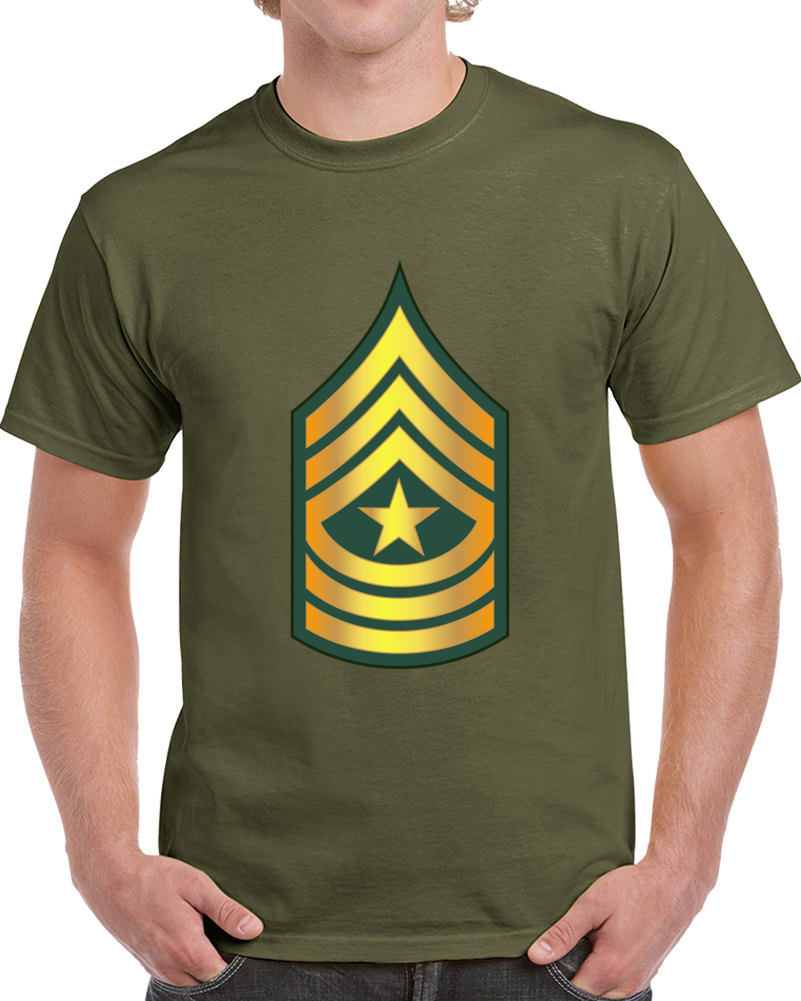 Army - Sergeant Major - Sgm Wo Txt Classic T Shirt – MIP Brand Store