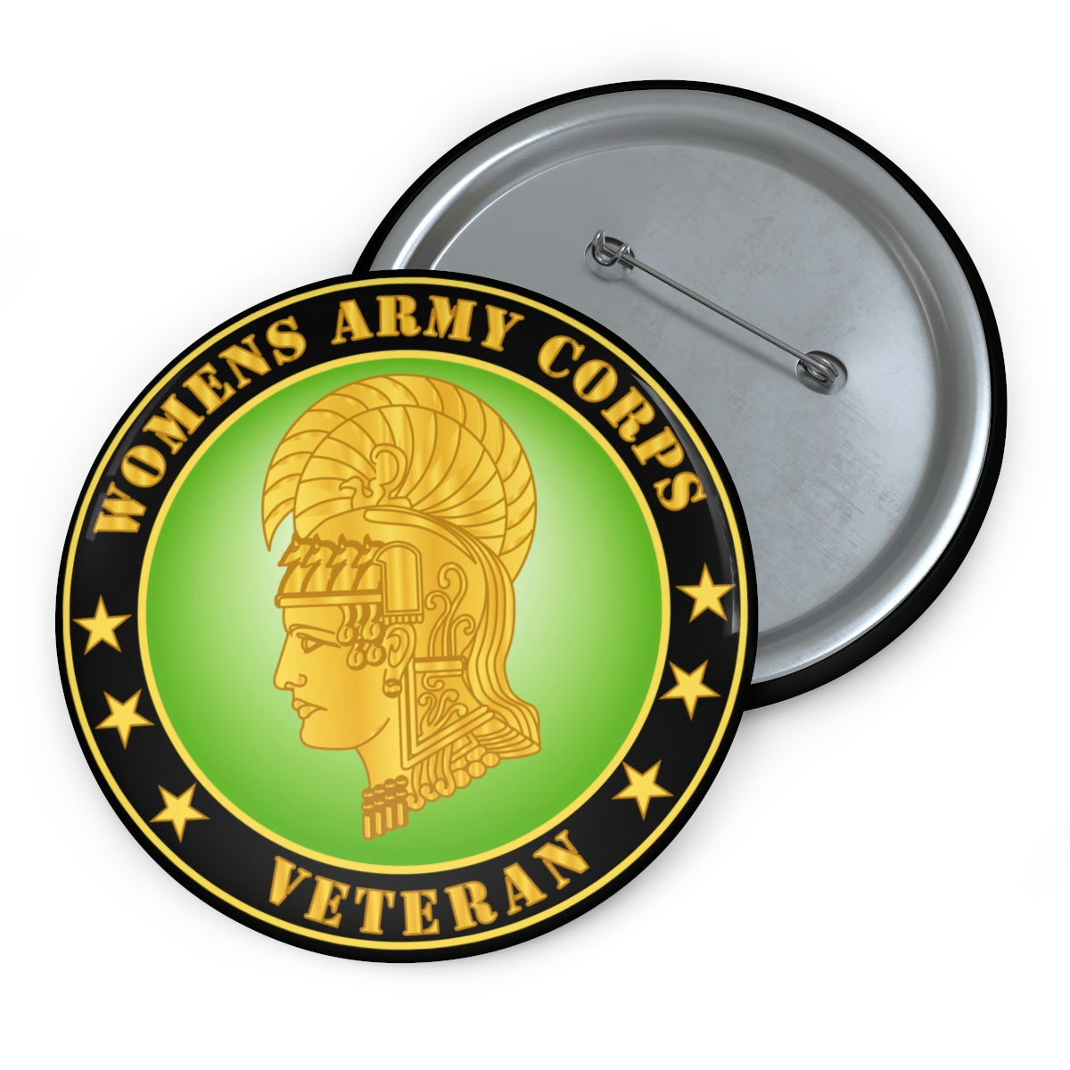 Custom Pin Buttons - Army - Womens Army Corps Veteran – MIP Brand Store
