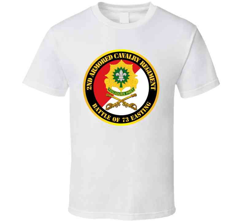 Army - 2nd Armored Cavalry Regiment Distinctive Unit Insignia - Red Wh ...