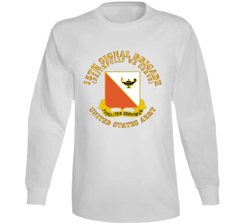 Army - 15th Signal Brigade - Dui X 300 V1 Long Sleeve – MIP Brand Store