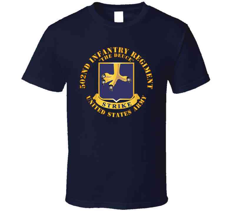 Army - 502nd Infantry Regt - Dui - The Deuce T Shirt – MIP Brand Store