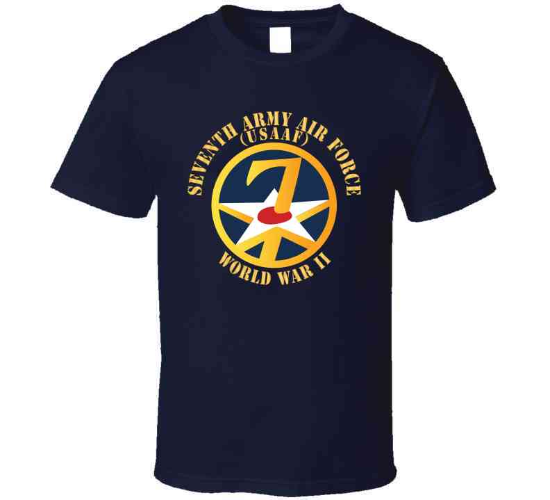 Ssi - Aaf - 7th Air Force - Wwii - Usaaf X 300 T Shirt – MIP Brand Store