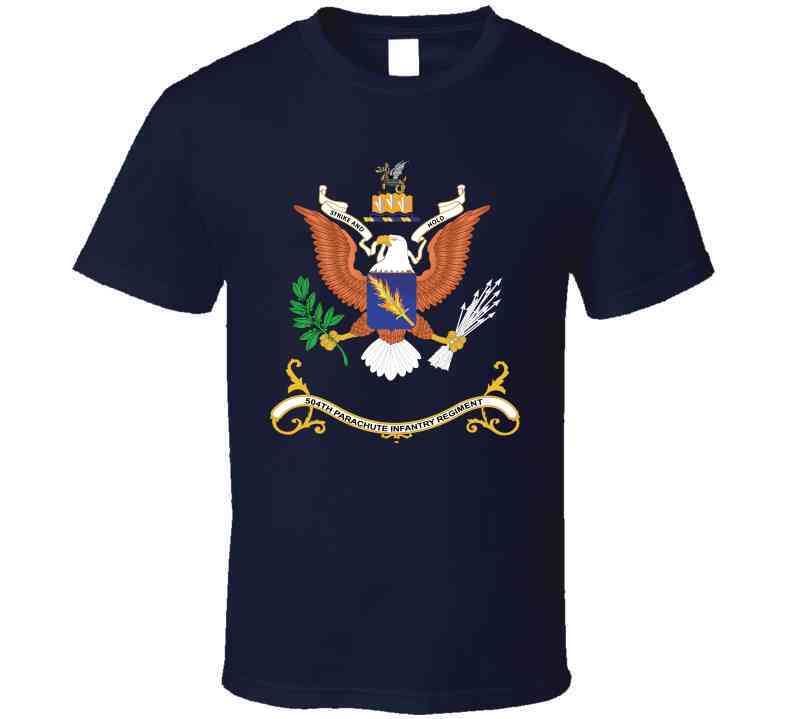 Army - Regimental Colors - 504th Parachute Infantry Regiment - Strike ...