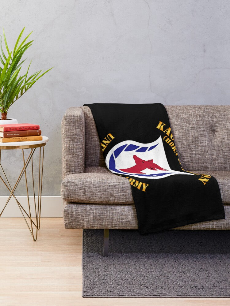 Army - Kagnew Station - Horn of Africa Throw Blanket – MIP Brand Store